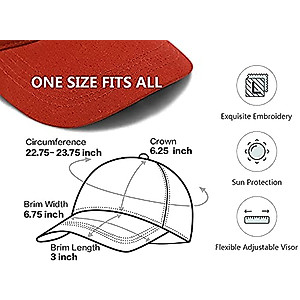 Bestmaple Camouflage Make America Great Again Embroidered Hat MAGA USA Baseball Cap (Make Red)