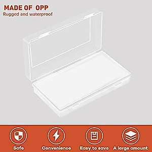 151 Pieces Currency Sleeves Bill Holder with Storage Case Plastic Paper Money Holders for Collectors Money Sleeves Protector