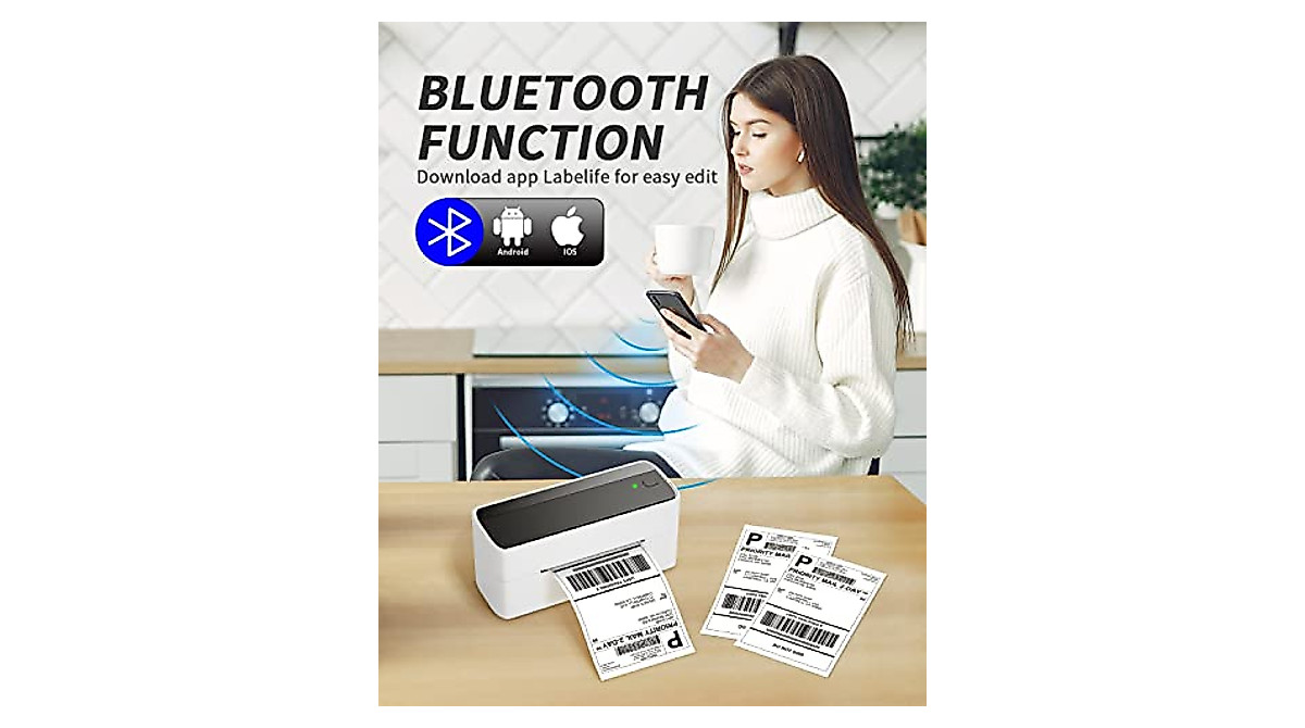 Phomemo Bluetooth Label Printer for Small Business Shipping