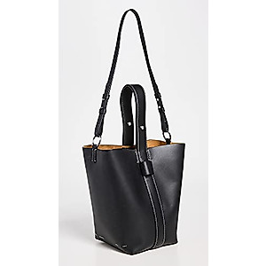 Proenza Schouler White Label Women's Sullivan Leather Bag, Black, One Size