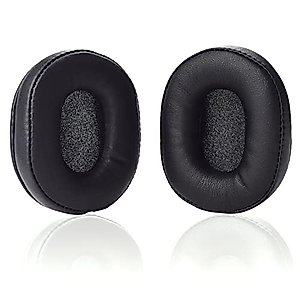 Replacement Ear Cusions Earpads Compatible with Audio-Technica ATH-SR5 SR5BT On-Ear Headphones (ATH-SR5 Black)