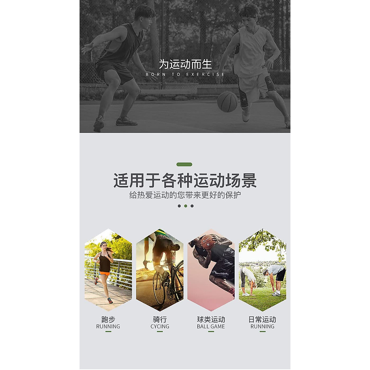 2 Pack Knee Brace, Knee Compression Sleeve Support for Knee Pain, Running, Work Out, Gym, Hiking, Arthritis, ACL, PCL, Joint Pain Relief, Meniscus Tear, Injury Recovery, Sports—Unisex,Universal Size