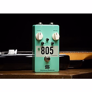 Seymour Duncan 805 Overdrive Guitar Pedal - Versatile with 3-Band Active EQ for Electric Guitars, Perfect for Blues, Country, and Rock