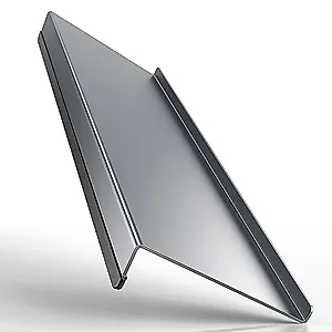 Aluminum Alloy Tilted Computer Keyboard Stand for Easy Ergonomic Typing, Keyboard Tray Holder with Silicone Non-Slip Case for Office Desk, Home, School, Desktop