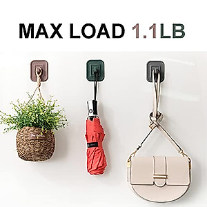 carrotez Silicone Refridgerator Kitchen Multipurpose Hook, Easy Attachable & Easy Removable, Washable Hook for Student, Family, Dorm, Home, Garage - Semitransparent