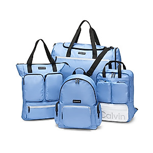 Calvin Klein Women's Casual Lightweight Backpack, Forever Blue, One Size