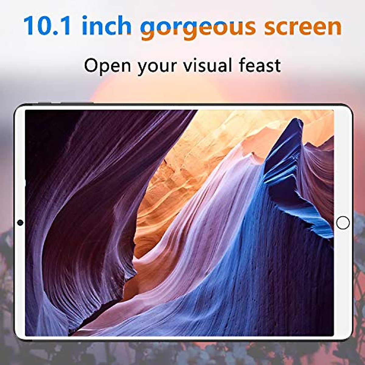 S12 10.1 inch Android Tablet PC, 3G Phone/WiFi Tablet for Study, Game and Video Playing, Internet Browsing, Dual SIM Cards and Dual Standby Supportive, 4Core/Bluetooth/GPS/FM, IPS HD Display_Gray