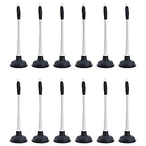 AmazonCommercial Plunger - 12-Pack