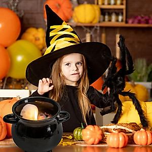 Halloween Witches Candle Cauldron Decorations Indoor - Halloween Candles Vintage Farmhouse Gothic Decoration for Home Bar Indoor Room Tables - Unique Gifts for Him Her