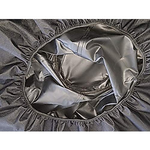 Dome Cover to Fit Large Big Green Egg Grills On Tables Or Islands -Premium Products Brand - 2 Year no BS Warranty! Free Bonus Instant Read Thermometer