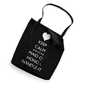 Funny Maid of Honor Tote Bag