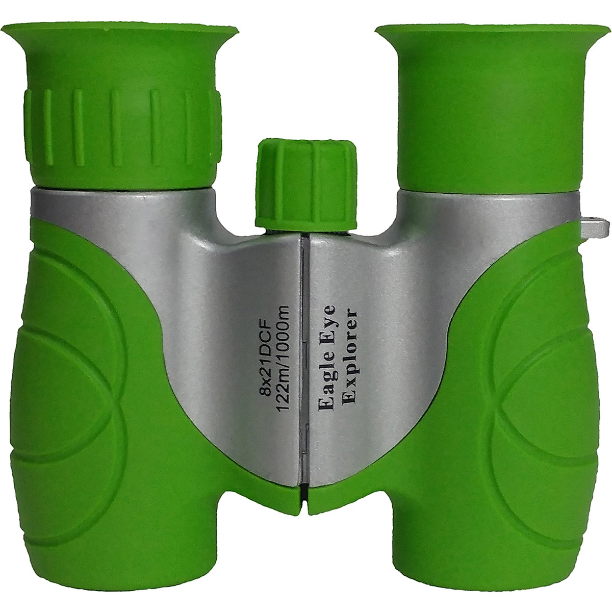 Eagle Eye Explorer Multi-Piece Set Cargo Vest with Reflective Safety Straps, 1 8x21 Magnification Binoculars and Safari Hat for Boys and Girls (Small/Medium, Tan and Green)