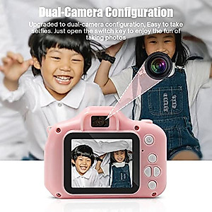 NC Mini Dual Lens Children's Camera Kids Toys Photos Camera Boy Girl Christmas Birthday Gift1080 P Video Digital Camera Baby Toys