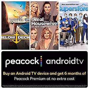 EKO TV Box 4K Ultra HD, Android TV, Streaming Media Player Google Assistant Built-in & with Google Play Store