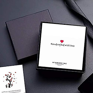 My Harmony Tree Blue CZ Stones Gold Evil Eye Charm Red String Protection Bracelet