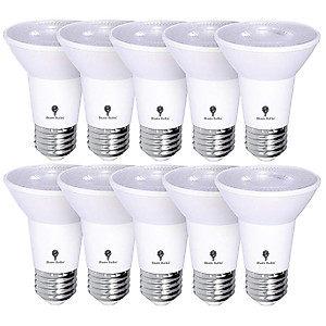 10 Pack PAR20 Outdoor LED Flood Light Bulb 8W 75 Watt Equivalent 500 Lumens Dimmable Waterproof E26 3000K Warm White LED Flood Light Bulbs for Security Led Spotlight Indoor Led Recessed Light Bulbs