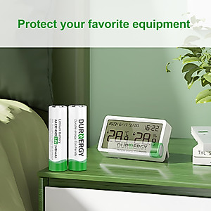 DURNERGY 3.6 Volt Lithium Battery AA ER14505 2400mAh Batteries Double A Batteries 20 Pack