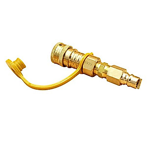 MENSI Propane & Natural Gas RV Extension Hose Quick Connect for Grill Stove CSA Certified (3/8" quick connect kit)