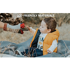 Cate & Levi - Hand Puppet - Premium Reclaimed Wool - Handmade in Canada - Puppets for Church (Set of 3 - Bunny, Cat, Unicorn)