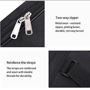 H&Z Simple 36 Inch Guitar Case Gig Bag Double Straps Oxford Fabric Thickening Soft Cover Waterproof Acoustic Classical Guitar Backpack (36 inch)