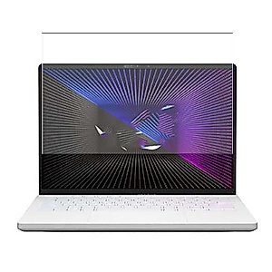 Puccy Tempered Glass Screen Protector Film, compatible with ASUS ROG Zephyrus G14 GA402 GA402RJ 14" laptop (Active Area Cover Only) Protective Protectors Guard