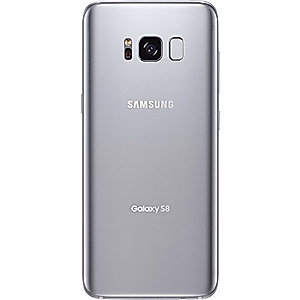 Samsung Galaxy S8, 64GB, Arctic Silver - For AT&T (Renewed)
