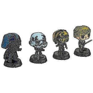 Funko POP! Star Wars Retro Series Darth Vader/Stormtrooper/C-3PO / Luke Skywalker 4 Pack