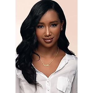 Beleco Jewelry Arabic Name Necklace Personalized Any Name Sterling Silver Or Gold/Rose Plated 18k