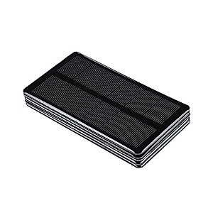 SUNYIMA 5Pcs Polycrystalline Mini Solar Panels Solar Cells Solar System Kit 6V 180mA 133mm x 73mm/5.23"x 2.87" for DIY Electric Toy Materials Photovoltaic Cells Solar DIY System Kits