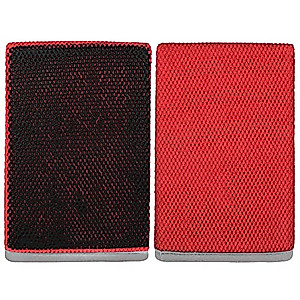 Tidy Monster 2 Pack Clay Bar Mitt for Car Detailing, Medium Grade Auto Magic Clay Towel, Scratch-Free and Paint Safe, for Cleaning Polishing Detailing Cars Paint, Glass, Wheels