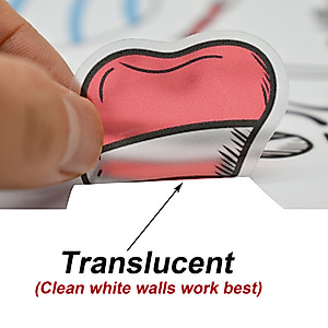 Maydahui Why Fit in When You were Born to Stand Out Wall Decal Dr Seuss Quote Wall Vinyl Sticker (21.2 x 30.6 Inch) Peel Stick Removable Kids Room Art Mural Decor for Baby Bedroom Nursery Classroom