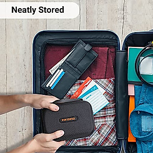 6.7x4.7x3 Inch Carrying Case for Grill Thermometer IBT-4XS, IBBQ-4T, IBT-4XC,IBT-4XP, INKBIRD Hard Drive Protective Carrying Case, EVA Storage Case for Thermometer ThermoPro & Soraken & Weber