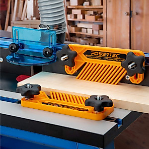 POWERTEC 71553 Router Fence/Router Table Featherboard – 2 Pack
