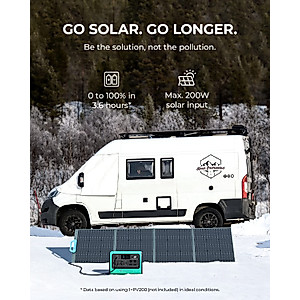 BLUETTI Portable Power Station EB70S, 716Wh LiFePO4 Battery Backup w/ 4 800W AC Outlets (1,400W Peak), 100W Type-C, Solar Generator for Road Trip, Power Outage (Solar Panel Optional) NOTE: BLACK