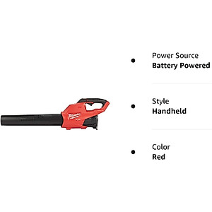 Milwaukee Electric Tools M18 Fuel 120 MPH 450 CFM 18-Volt Lithium-Ion Brushless Cordless Handheld Blower (Tool-Only) + Accessories