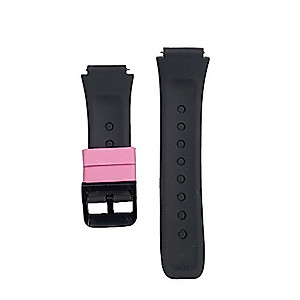 UFonding TBidder Universal Convex Watchband with 20mm Link Steel Bar Width Fit for Kids 4G Smart Watch (Pink)