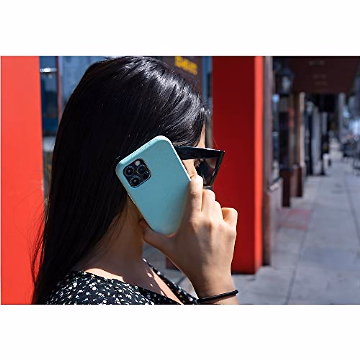 HoldingIT Biodegradable Crossbody Phone Case, Compatible with iPhone 12, 12 Pro, 12 Pro Max, Detachable Lanyard 2-in-1 Eco-Friendly Hands Free Cover with Drop Protection