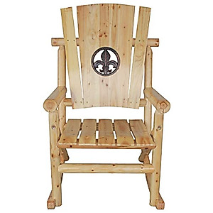 Leigh Country TX 95102 Aspen Fleur-De-Lis Rocker