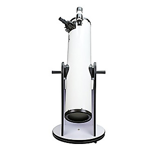 Sky Watcher Classic 200 Dobsonian 8-inch Aperature Telescope – Solid-Tube – Simple, Traditional Design – Easy to Use, Perfect for Beginners, White (S11610)