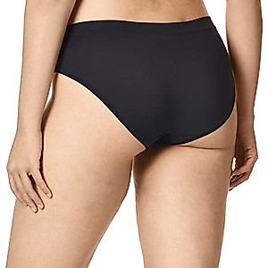 Maidenform womens Comfort Devotion Ultra-light Hipster Panties, Black, Large US