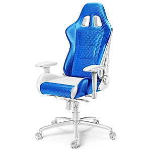 VViViD Blue Metallic Carbon Fiber Weatherproof Faux Leather Finish Marine Vinyl Fabric (5ft x 54")