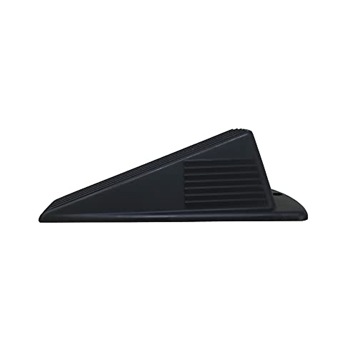 Shepherd Hardware 3762E Heavy Duty Jumbo Hard Plastic Door Wedge, 1-Pack, Black