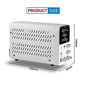 DC Power Supply Variable DC Adjustable Power Supply Laboratory Workbench Programmable Power Supply USB Fast Charging Function Voltage Regulator Switch for Spectrophotometer and lab Equipment Repair