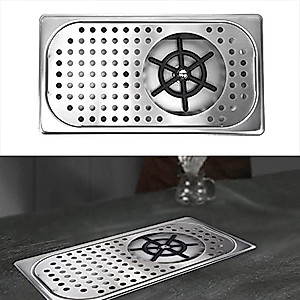 Automatic Cup Washer G1 2 Glass Washer Coffee Shop Sink Bar Counter High Pressure Rinser 4 Ports Process Desktop Embedded Commercial Glass Washers (FC-12-1 small glass washer [primary color])