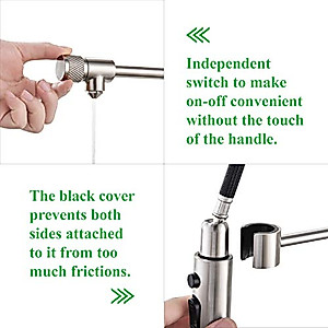 PAKING Drinking Water Faucet, Kitchen Faucet, Kitchen Sink Faucet, Water Filtration Faucet, Sink Faucet, Pull-Down Kitchen Faucets, Bar Water Filter Faucet, Brushed Nickel, Stainless Steel, PB1017