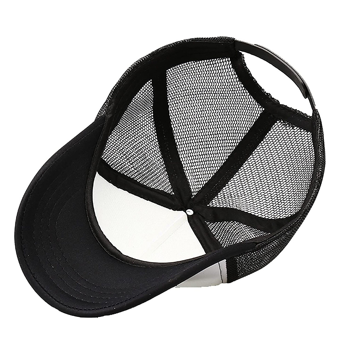 Baby-Boys Dinosaur Baseball-Caps Adjustable Trucker-Hat Sun-Baseball-Hat Fit 2-7 Years Kids-Toddler (20.5" Adjustable fit for 2-7T, Black)