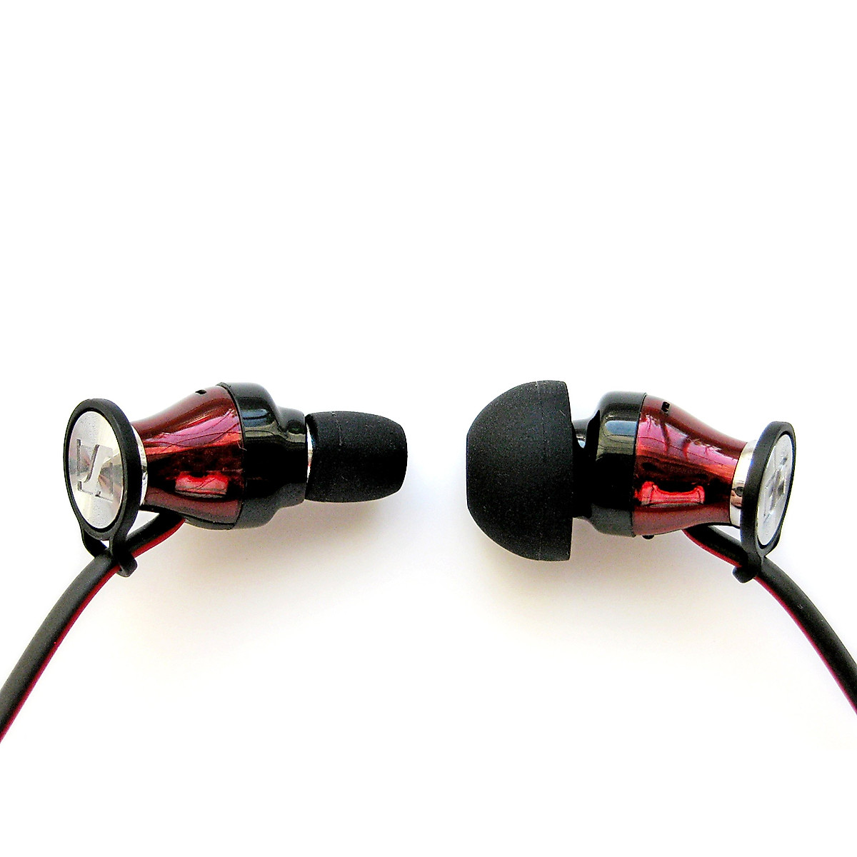 16pcs- 4XS/4S/4M/4L (B-NSEN) Comfort Noise Isolation Replacement Eartips Earbuds Adapters Compatible with Sennheiser HD 1, Momentum (M2 IE) I and G, Sennheiser CX 3.00, CX 5.00, CX 7.00BT Earphones