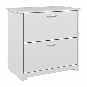 Bush Furniture Cabot 2 Drawer Lateral File Cabinet, White