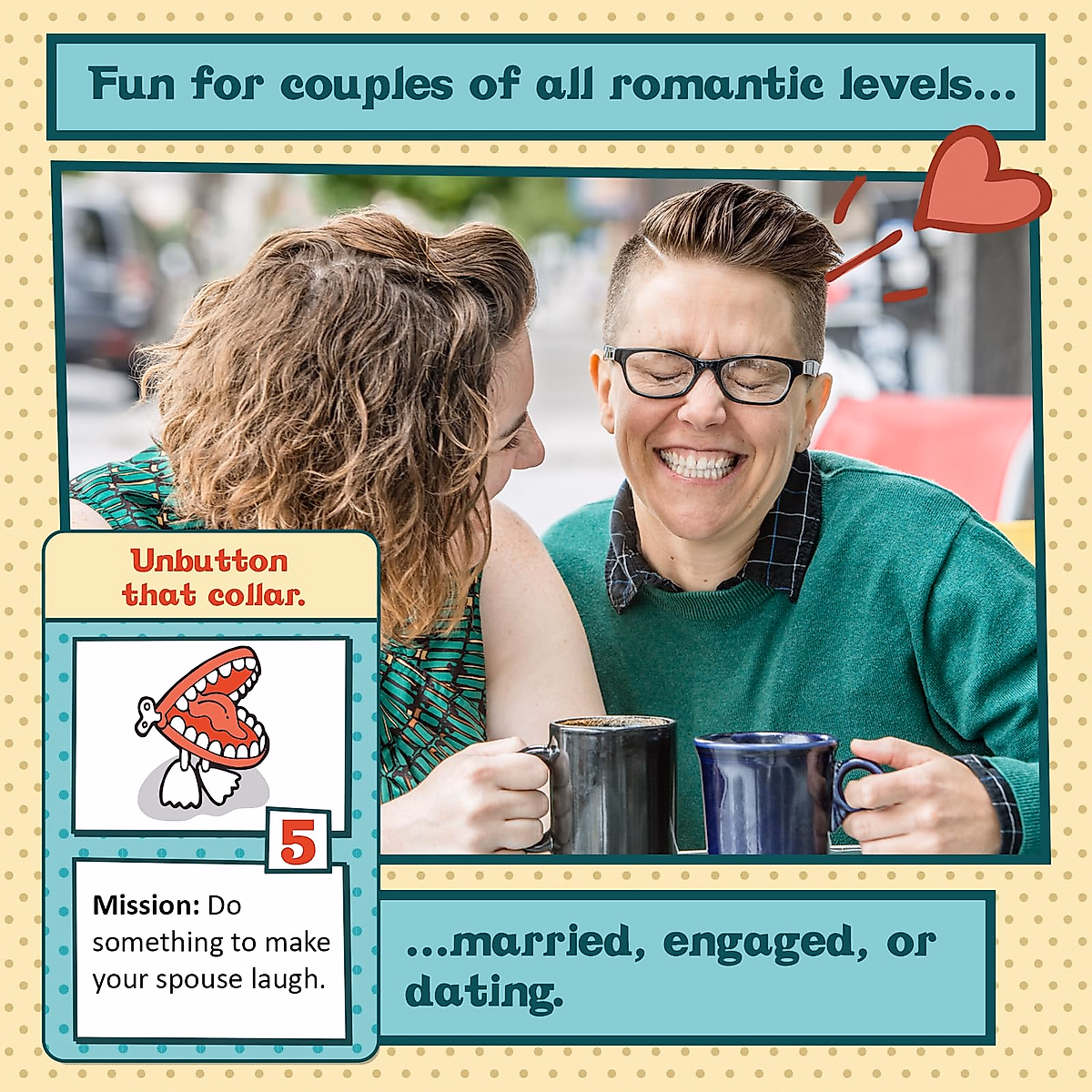 Marital Bliss Couples Gift – Better Marriages Through Subterfuge – Surprisingly Strategic, Sneaky, Healthy, and Romantic Card Game Adventure Ideas for Newlyweds, Husband, Wife, and Date Night