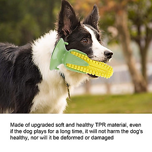 Corn Shape Dog Chew Toy, Corn Cob Dog Toy Aggressive Chewers Puppy Teeth Chew Corn Stick Toy for Small Meduium